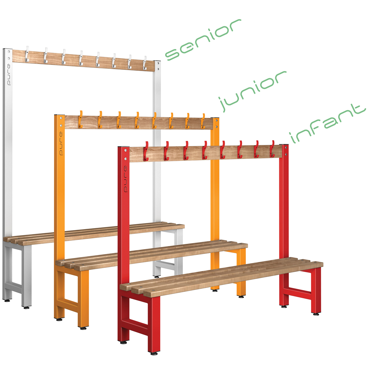 cloakroom equipment - Pure Lockers